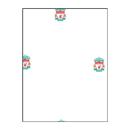 Tapeta na zeď Liverpool FC bílá - Darkyahracky.cz